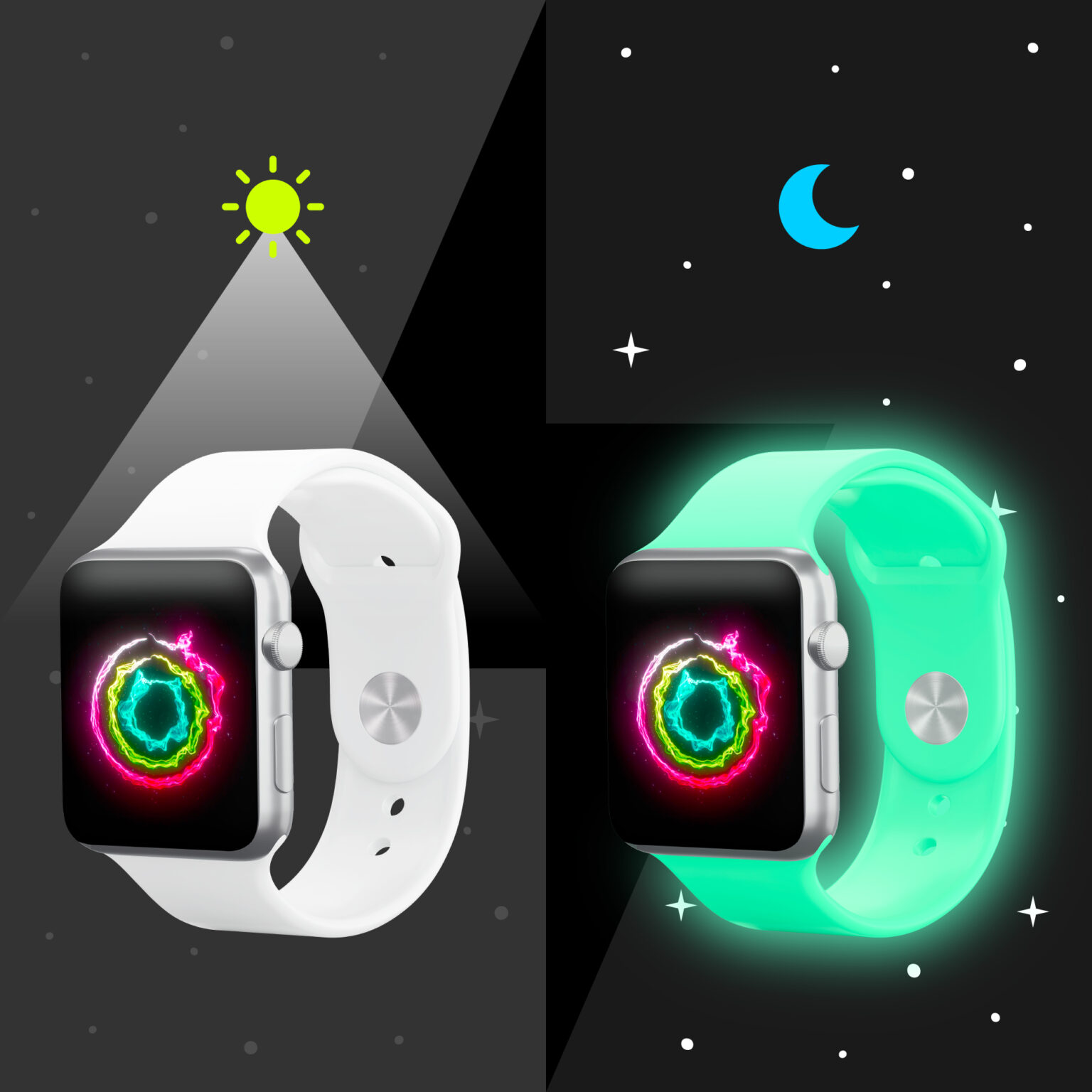 Glow In The Dark Apple Watch Bands | #1 Glow Bands